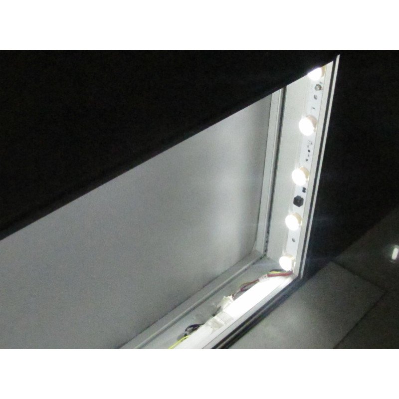 500mm 12v LED Edge Light box strip SMD3535 12w IP65 6000k with lens ...
